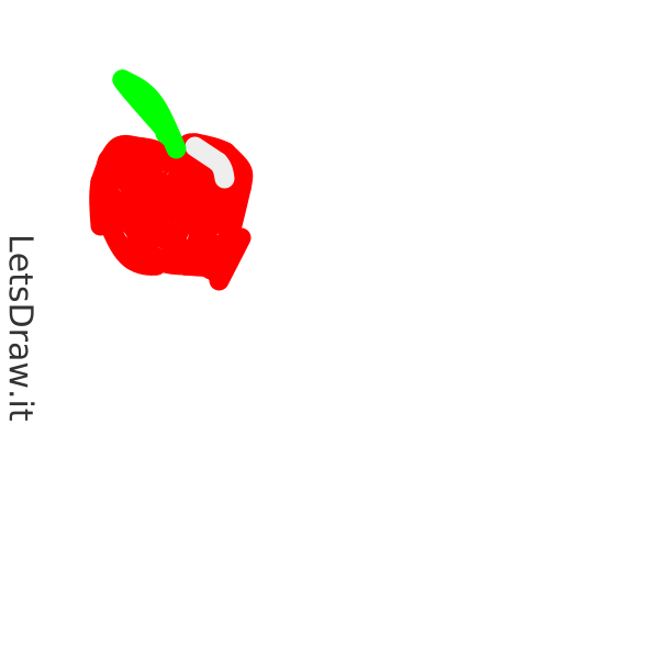 How to draw apple / pt1tem9yn.png / LetsDrawIt