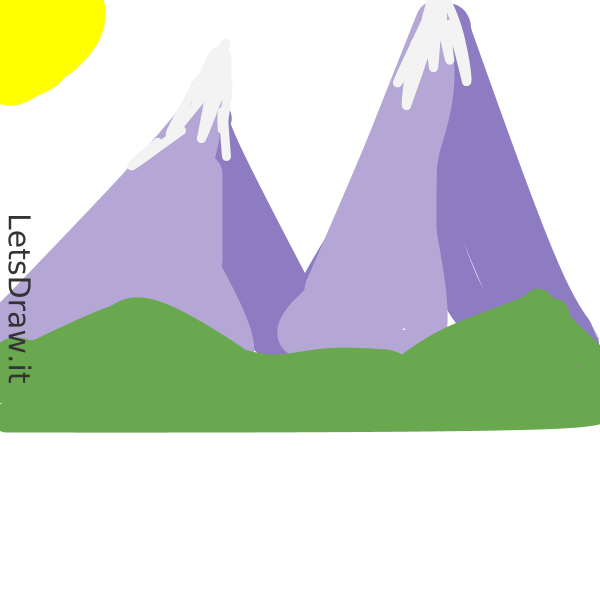 How to draw mountain / pz1sfd7s7.png / LetsDrawIt