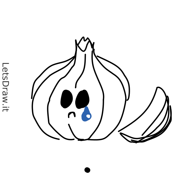 How to draw garlic / q5ehua5u.png / LetsDrawIt