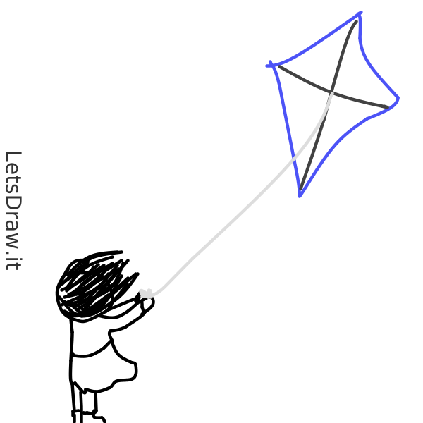 How to draw kite / q7frpsd1j.png / LetsDrawIt