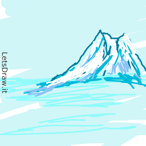 How to draw iceberg / q8ujxbuq6.png / LetsDrawIt