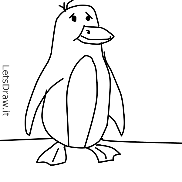 How to draw penguin / q9r96us7.png / LetsDrawIt