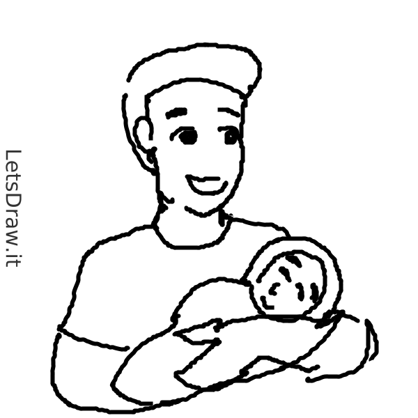 How to draw dad / qaq8qwz3c.png / LetsDrawIt