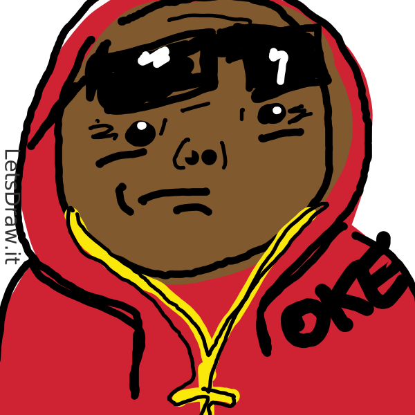 How to draw gangster / qbd5jqycp.png / LetsDrawIt