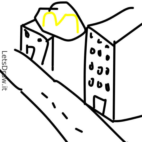 How to draw hotel / qbdiex6n8.png / LetsDrawIt