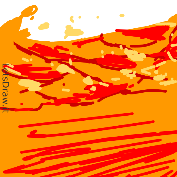 How to draw lava / qf66fsrdr.png / LetsDrawIt