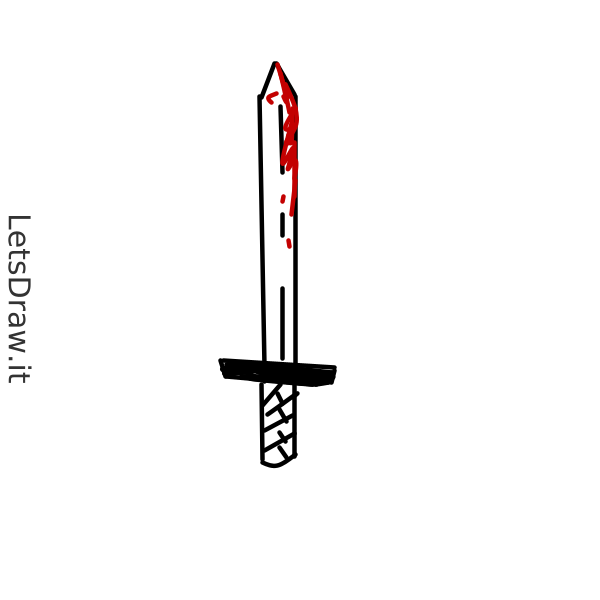 How to draw sword / qfofph6f3.png / LetsDrawIt