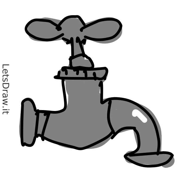 How to draw tap / qi3gbbqdg.png / LetsDrawIt