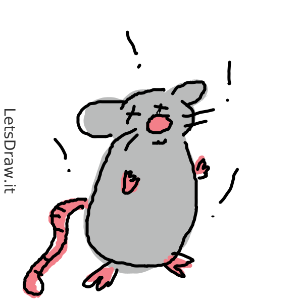 rata muerta dibujo / qi87ty1d1.png / LetsDrawIt