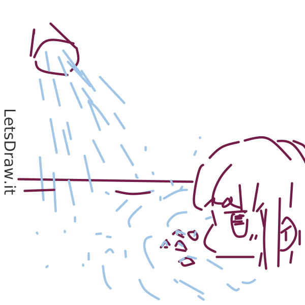 How to draw shower / qjr4ggcbi.png / LetsDrawIt