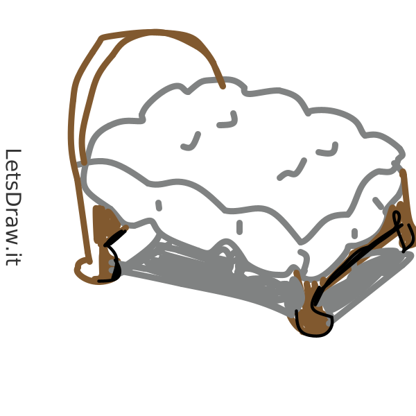 How to draw mattress / qjsrnetiq.png / LetsDrawIt