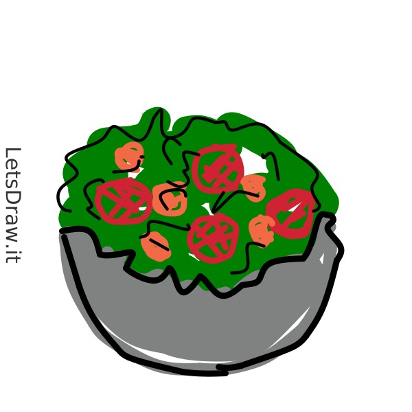 How to draw salad / qkfar4pd9.png / LetsDrawIt