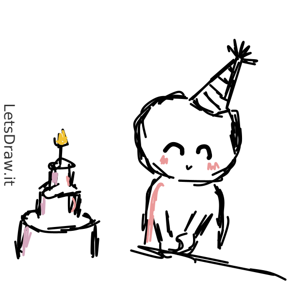 How to draw birthday / qmm7dwnz3.png / LetsDrawIt