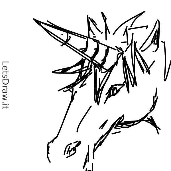 How to draw unicorn / qmthd9yzx.png / LetsDrawIt