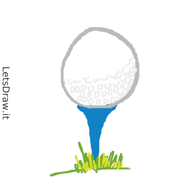How to draw golf ball / qn4ux66u4.png / LetsDrawIt