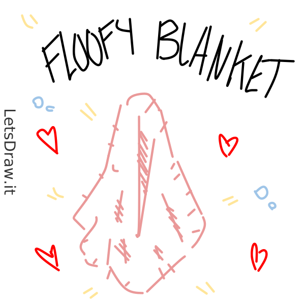 How to draw blanket / qnhzgogaz.png / LetsDrawIt