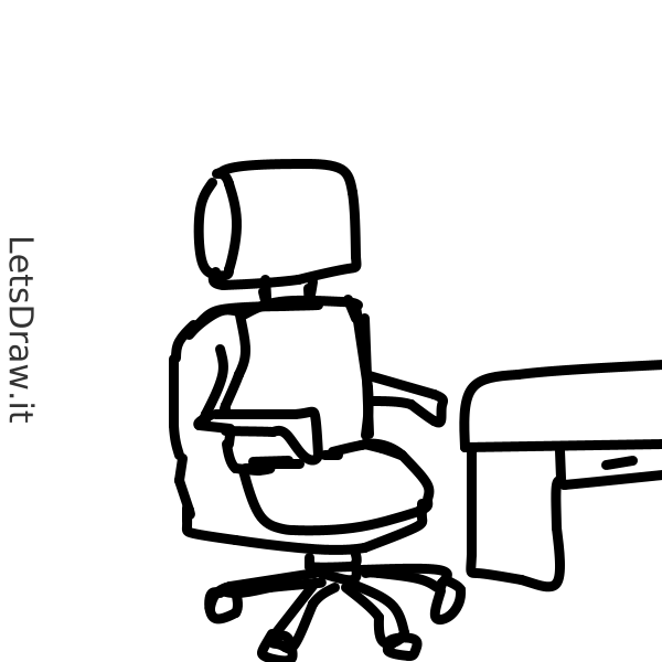 How to draw desk chair / qo1ipy3qg.png / LetsDrawIt