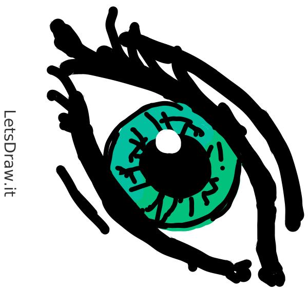 How to draw green-eyed / qr7xoh36n.png / LetsDrawIt