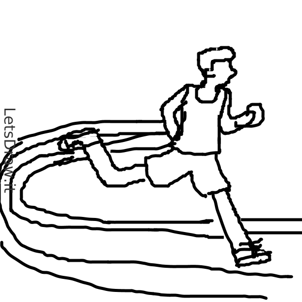atleta dibujo / qttnqhe47.png / LetsDrawIt