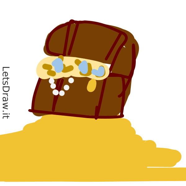 How to draw treasure chest / qtu78dzhu.png / LetsDrawIt