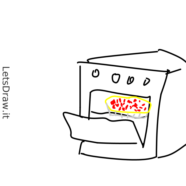 How to draw oven / qubde84of.png / LetsDrawIt