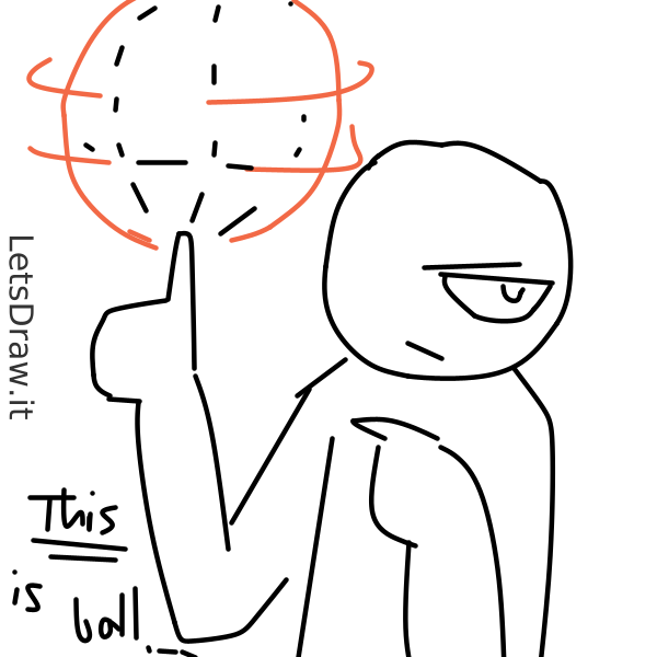 How to draw ball / qunidmasx.png / LetsDrawIt