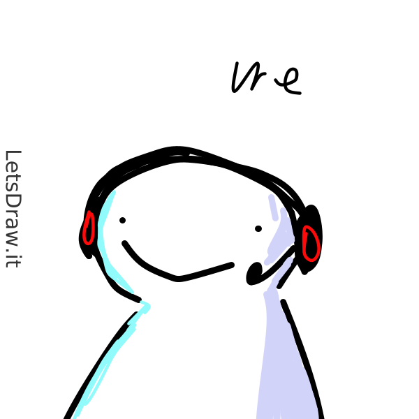 How to draw gamer / qxa4m49wg.png / LetsDrawIt