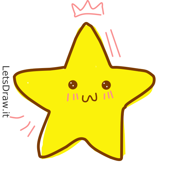 How to draw star / qxcyjygzo.png / LetsDrawIt