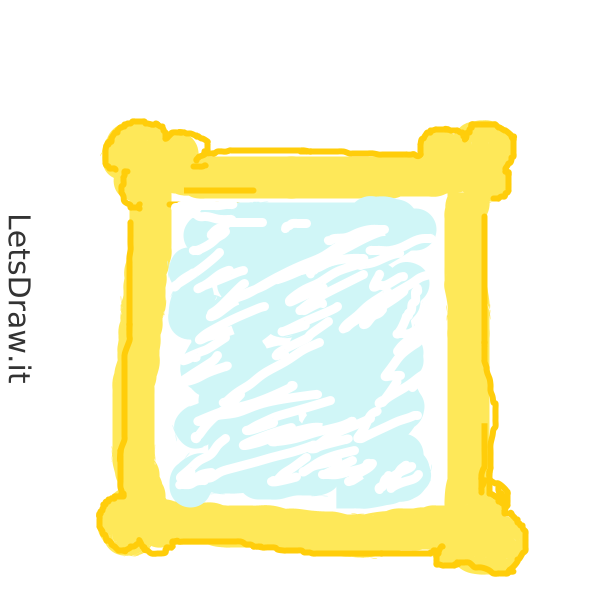 How to draw mirror / qxiqog8nb.png / LetsDrawIt