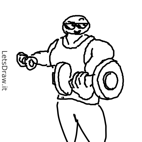 How to draw Bodybuilding / qxirxfzn3.png / LetsDrawIt