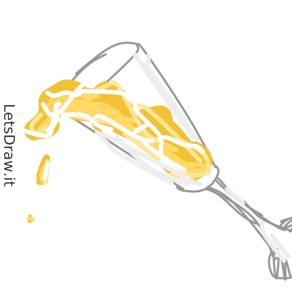 How to draw Champagne / qxn1fhud6.png / LetsDrawIt