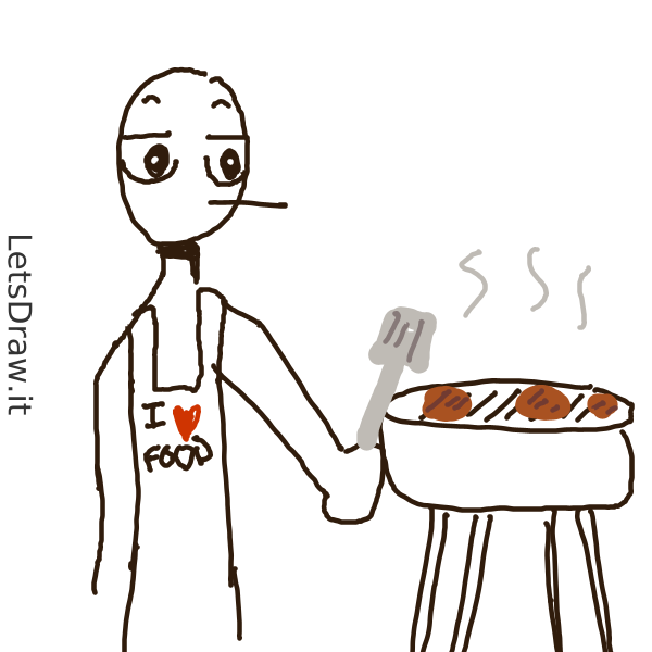 How to draw barbecue / qzbqf15km.png / LetsDrawIt