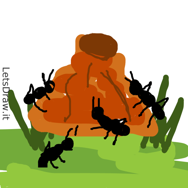 How to draw anthill / qzn6qaymk.png / LetsDrawIt