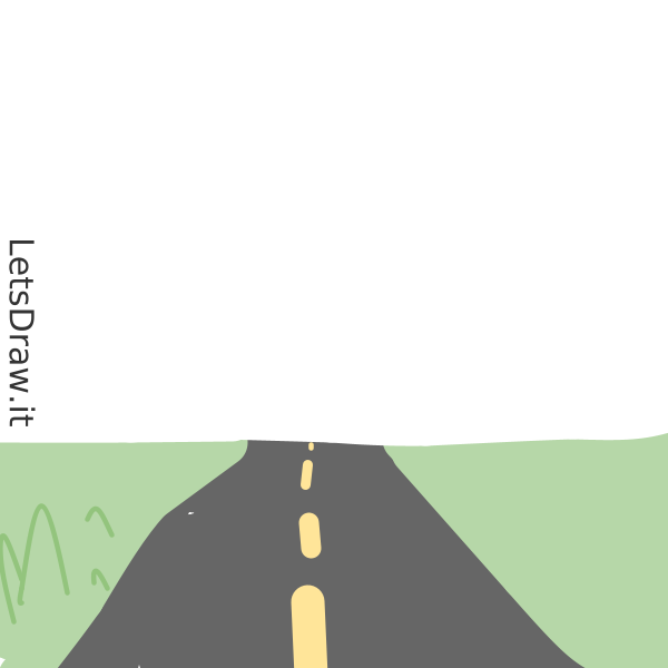 How to draw road / r1i4etz97.png / LetsDrawIt