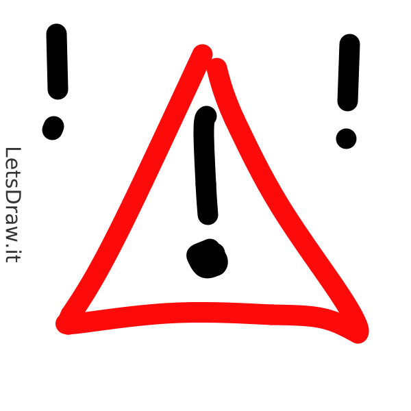How to draw danger / r36hk8676.png / LetsDrawIt