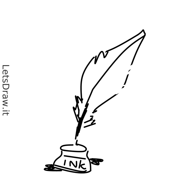 How to draw quill / r4ofbypss.png / LetsDrawIt
