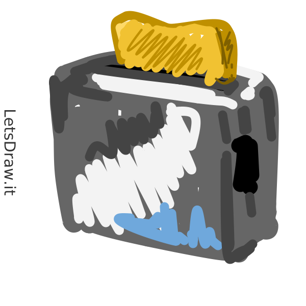 How to draw Toaster / r5h5enktj.png / LetsDrawIt