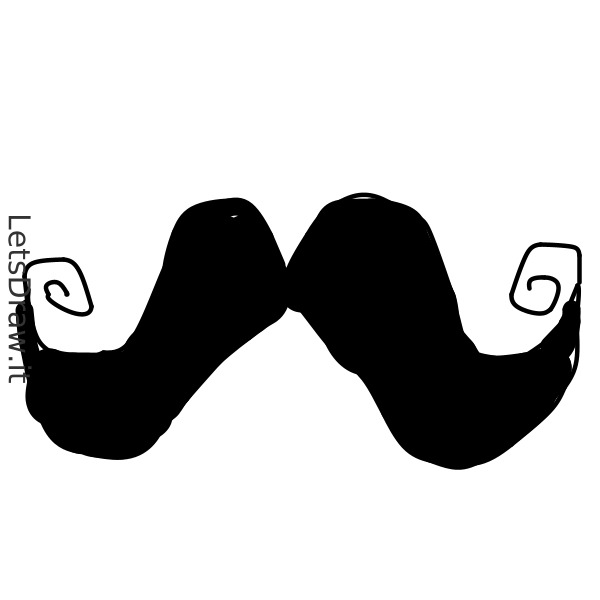 How to draw moustache / r5zwgzrr7.png / LetsDrawIt