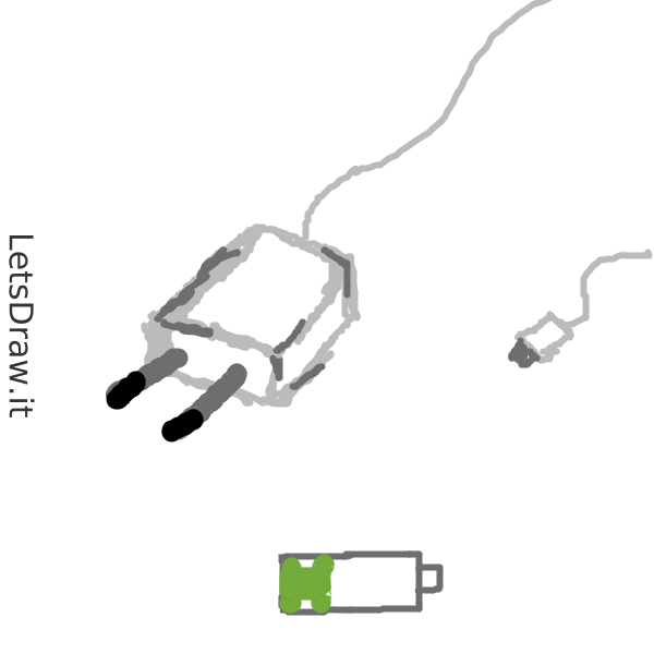 How to draw charger / r6xaq918y.png / LetsDrawIt
