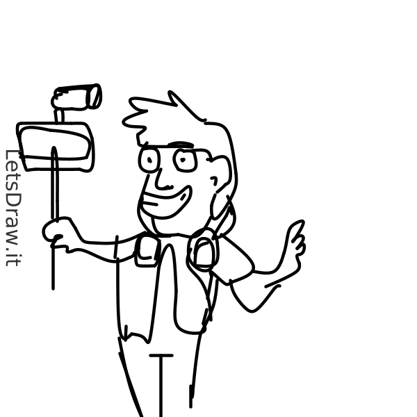 How to draw youtuber / r7pmgx7h4.png / LetsDrawIt