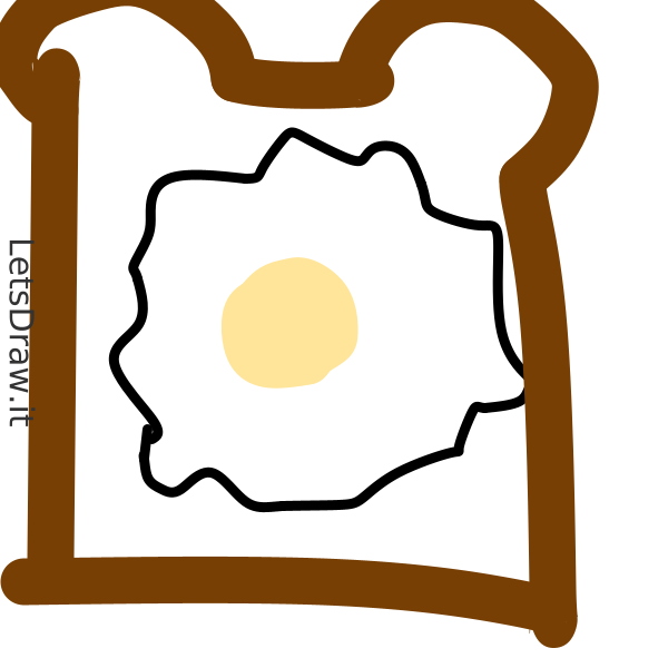 How to draw breakfast / r8fa8cb5w.png / LetsDrawIt