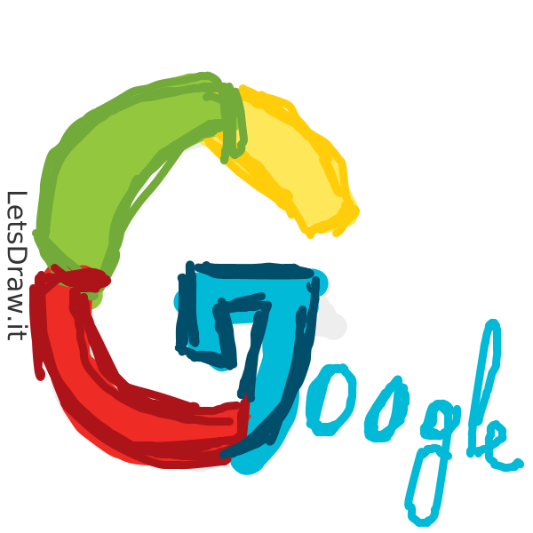 How to draw Google / r93fxdwf5.png / LetsDrawIt