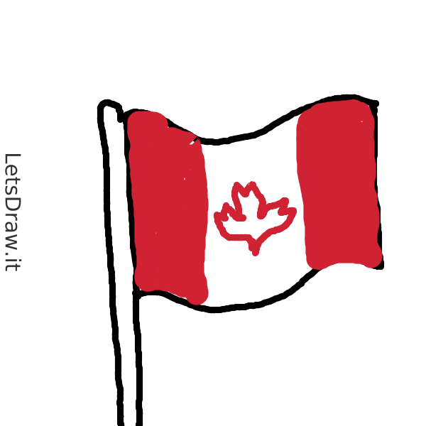 How to draw Canada / r94am151.png / LetsDrawIt