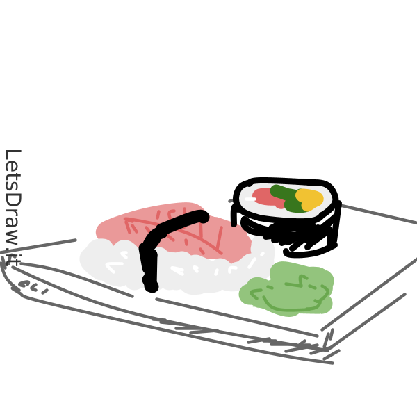 How to draw sushi / rb7hdc1rw.png / LetsDrawIt