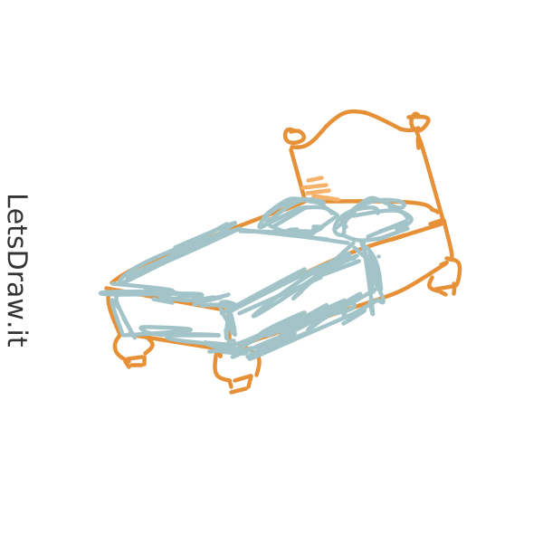 How to draw bed / rbozeg8tx.png / LetsDrawIt