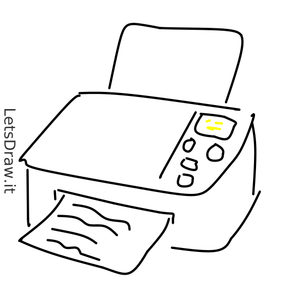 How to draw printer / rbrzbn9kw.png / LetsDrawIt