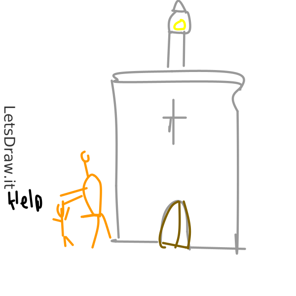 How to draw church / rc6xecoq1.png / LetsDrawIt