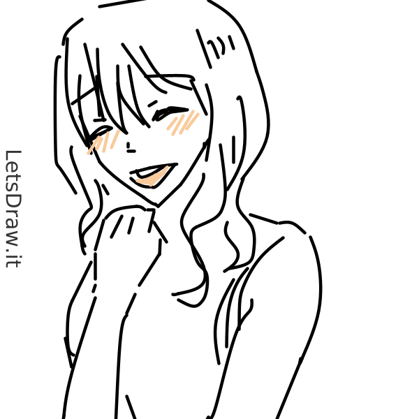 How to draw laughing / rd96gwgwj.png / LetsDrawIt