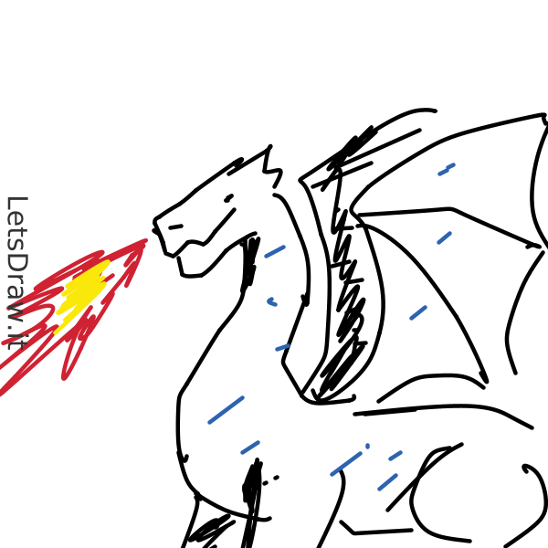 How to draw dragon / rdsxn4yco.png / LetsDrawIt