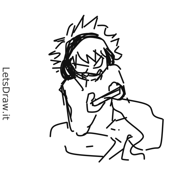 How to draw video game / rf8nk7y63.png / LetsDrawIt